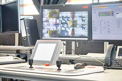 Remote control station - Remote crane operation (Solutions for marine ...